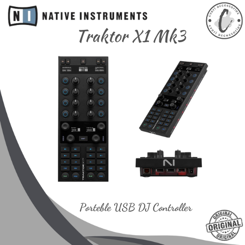Jual Native Instruments Traktor X1 MK3 Portable USB DJ Controller ...