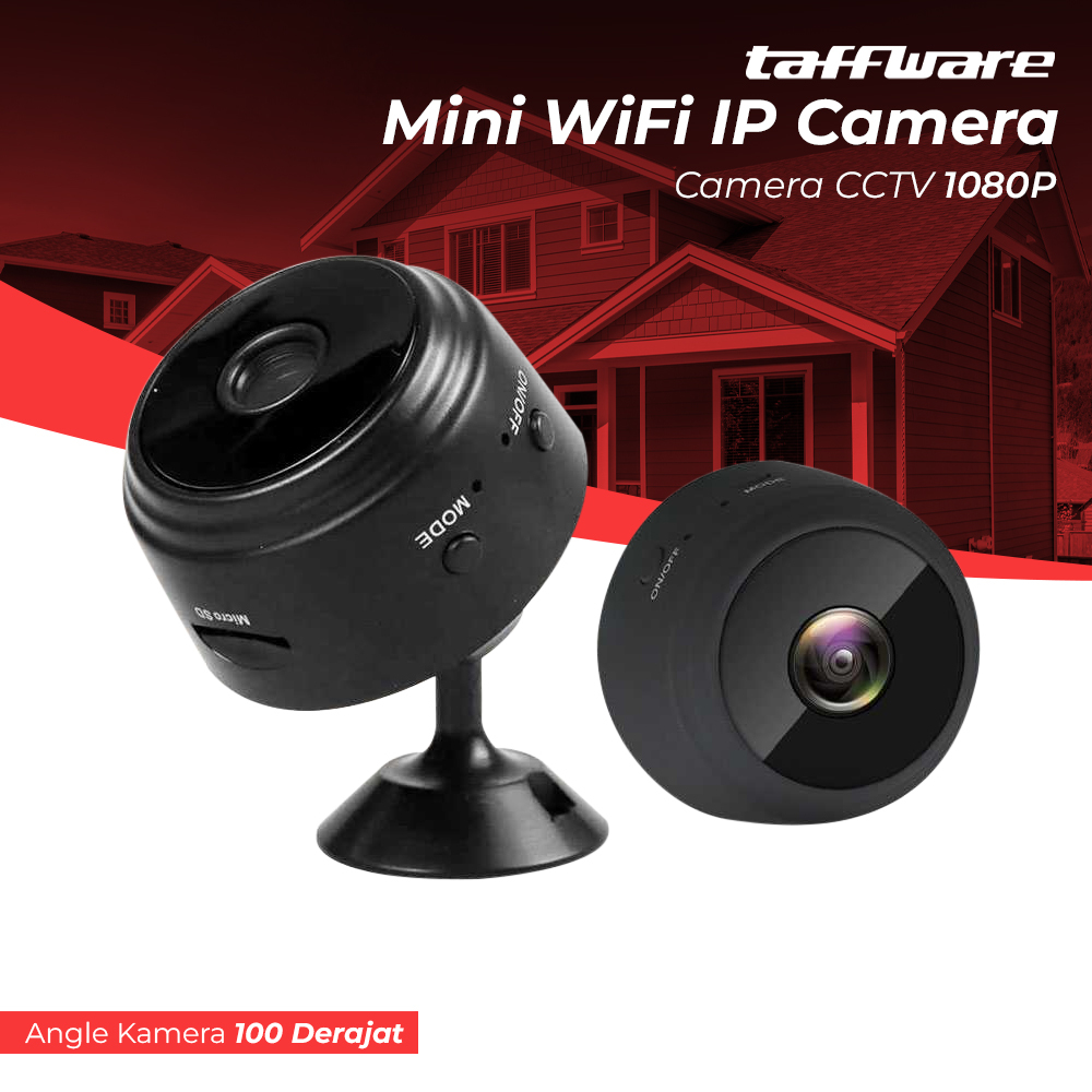Jual Mini WiFi IP Camera CCTV 1080P - A9 | Shopee Indonesia
