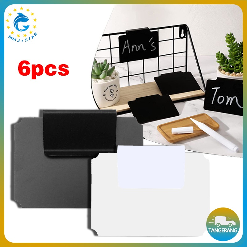 Jual Jepitan Papan Tulis Mini 6PCS/Klip Penyimpanan Tag/Klip Blackboard ...