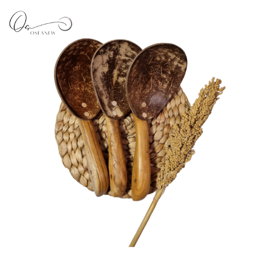 Jual ⚡COD⚡ CENTONG NASI / ENTONG BATOK KELAPA IRUS KAYU BATOK KELAPA ...