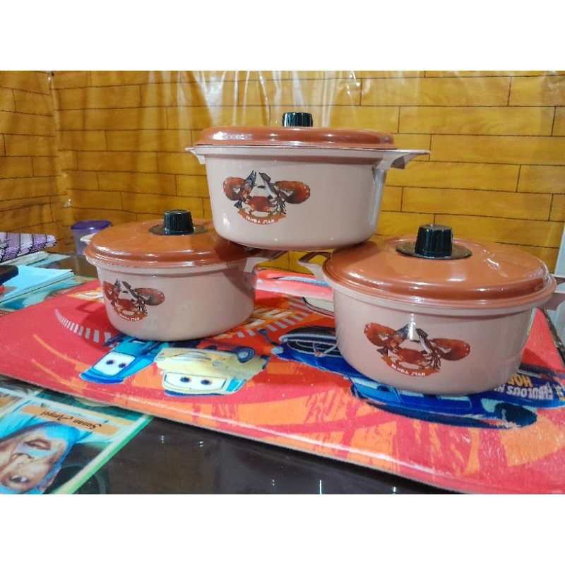 Jual 12 PCS promo tempat sayur murah, basi panci mocca, basi panda star ...