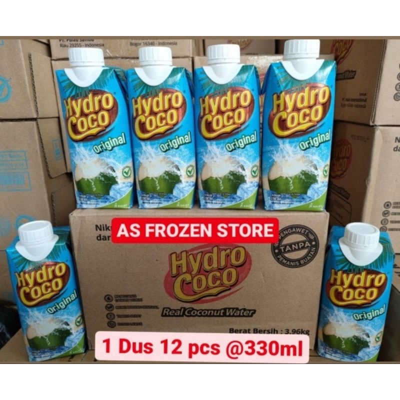 Jual Hydro Coco 330ml / Hydrococo 330ml 1 Dus 12 Pcs | Shopee Indonesia