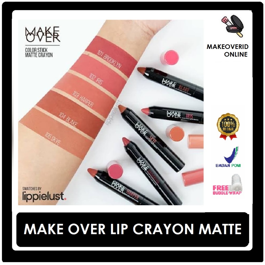 Jual Live Extra - LIP CRAYON MAKEOVER SKYE BLAKE | Shopee Indonesia