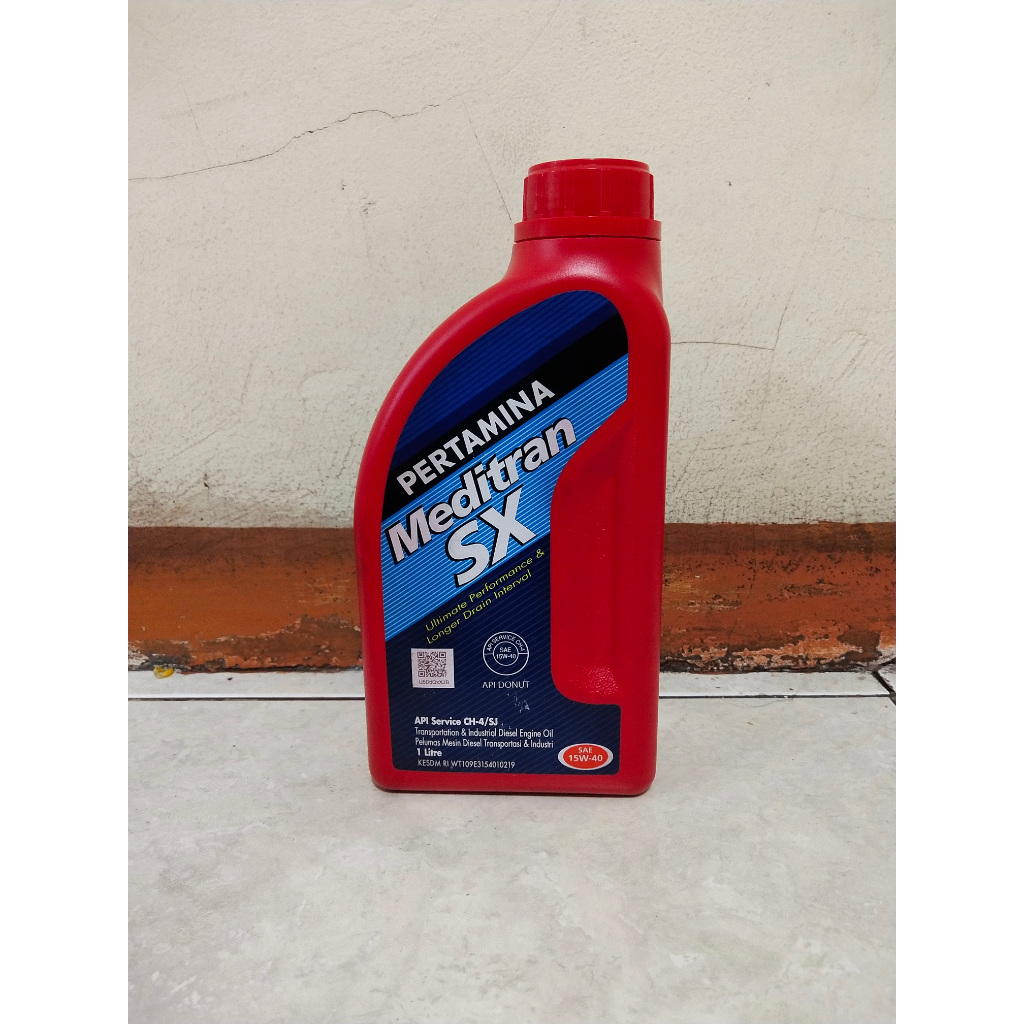 Jual Oli Meditran SX 15W-40 1L 1 Liter Diesel Pertamina | Shopee Indonesia