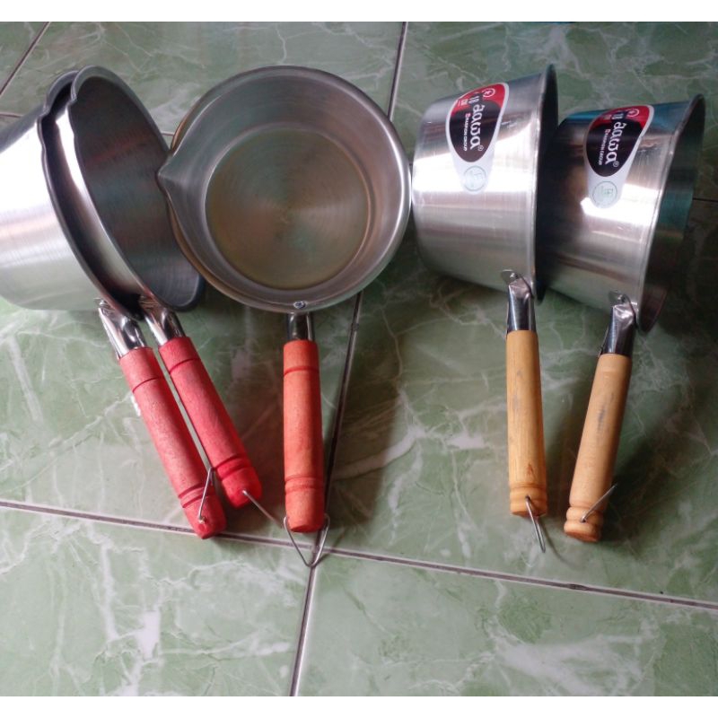 Jual PANCI JAWA 18 CM panci rebus air mi panci gagang kayu murah ...