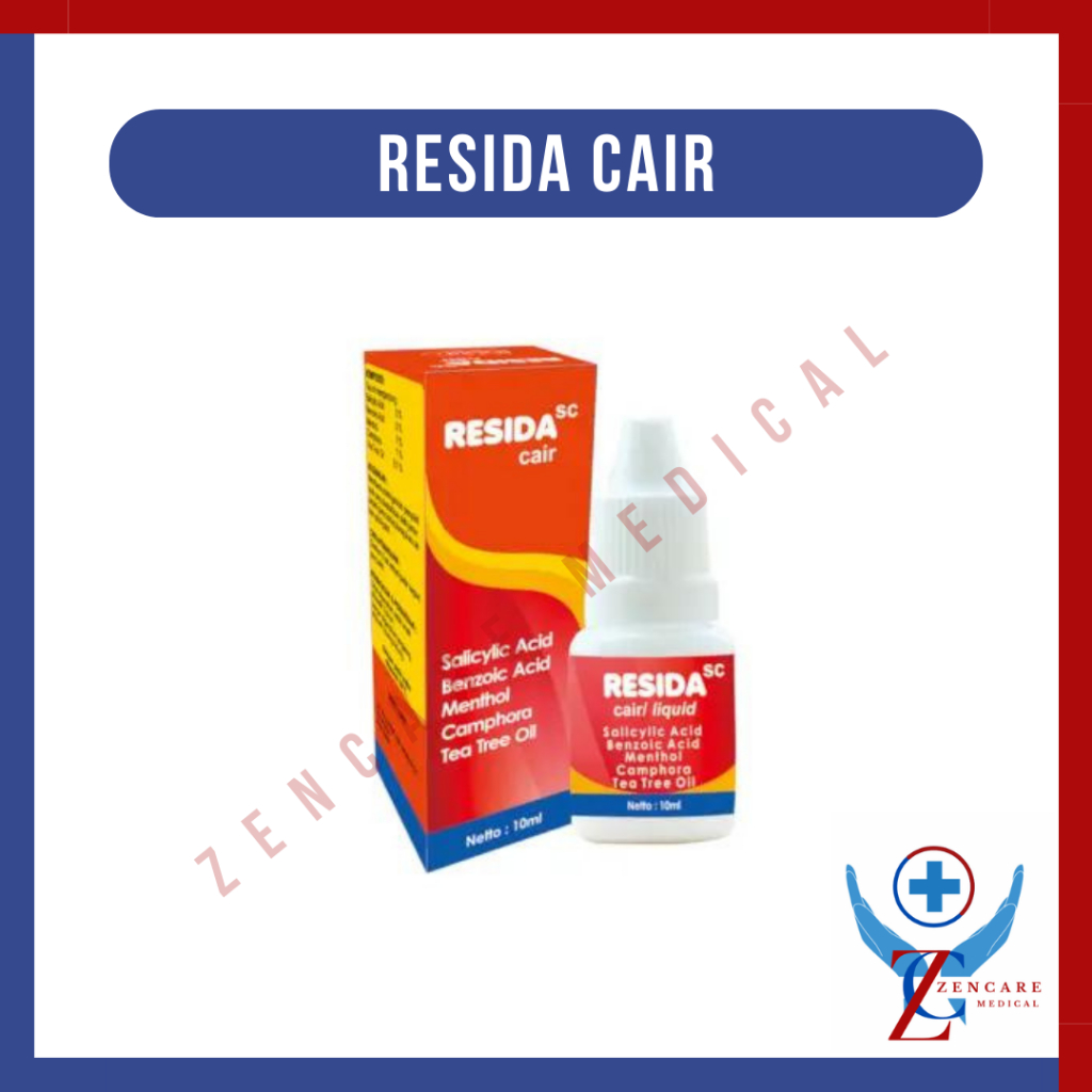 Jual Resida SC Cair Sebotol Isi 10 ML / Obat Untuk Jamur, Kudis, Panu ...