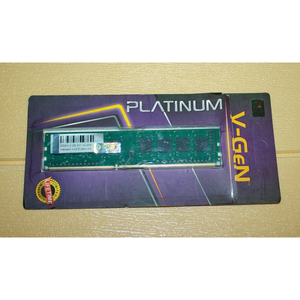 Jual RAM VGEN DDR3 4 GB 4GB PC12800 LIFE TIME WARRANTY LONGDIMM FOR PC ...