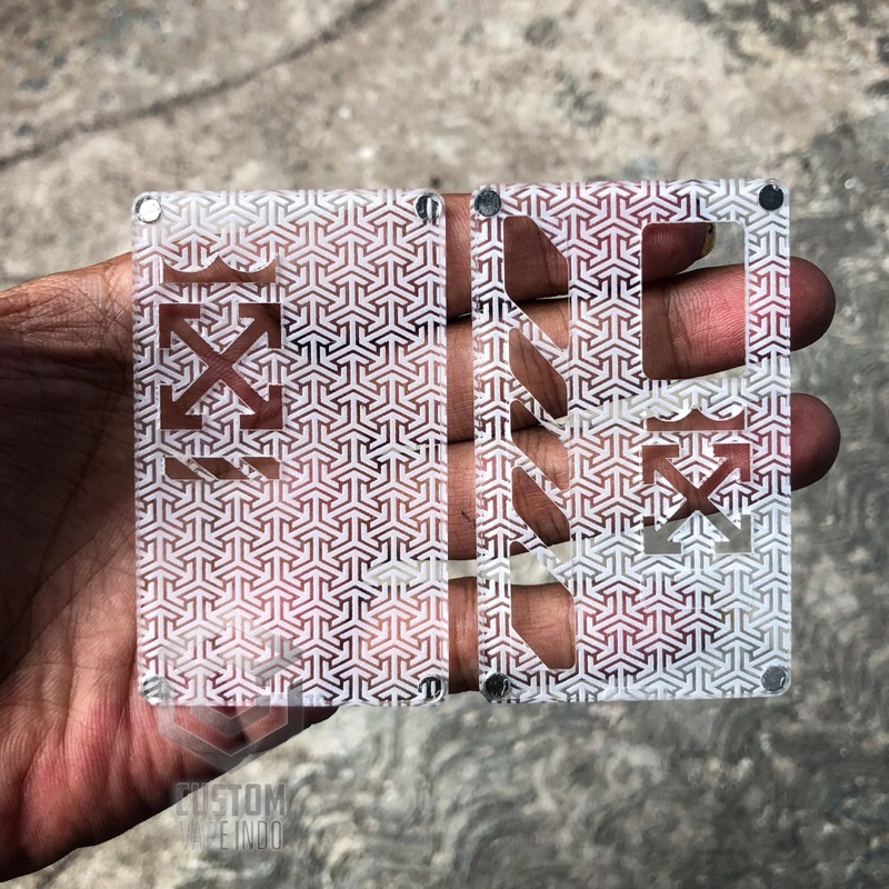 Jual Door panel acrylic Centa B80 Engraving Offwhite Crown | Shopee ...