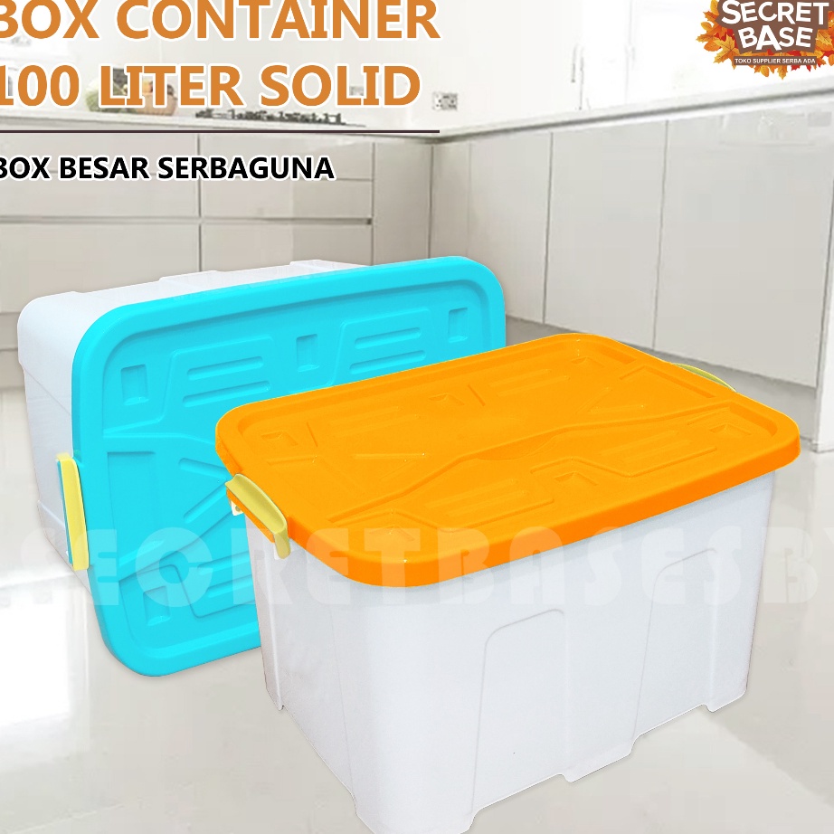 Jual Khusus BOX CONTAINER 100 LITER + RODA - Kontainer Box / Container ...