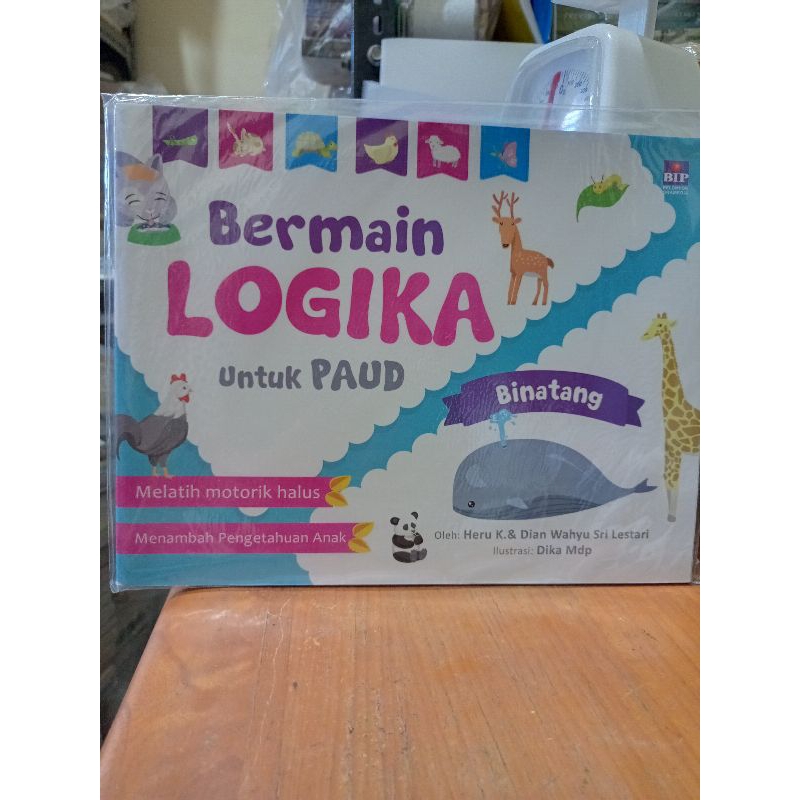 Jual Buku Bermain Logika untuk Paud - Binatang | Shopee Indonesia
