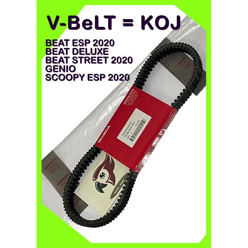 Jual VanBelt V-Belt Only Genio BEAT NEW Beat Fi ISS Deluxe New LED 2020 ...