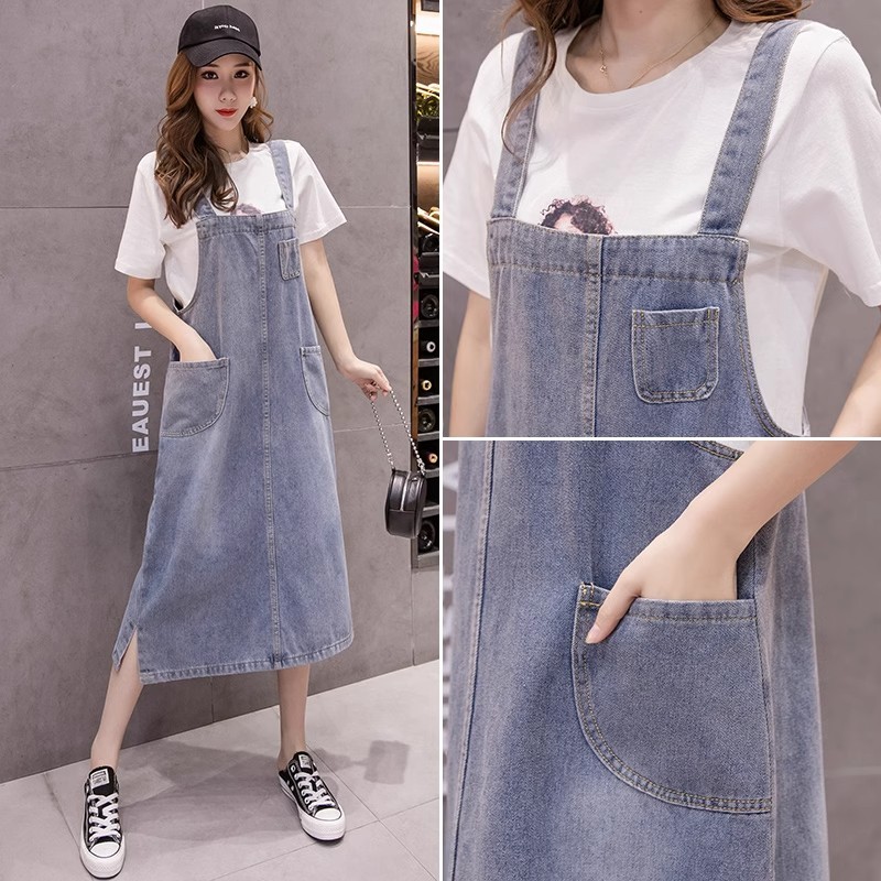 Jual Baju kodok wanita korean style jumpsuit rok jeans overall denim Fashion Outfit Wanita ...