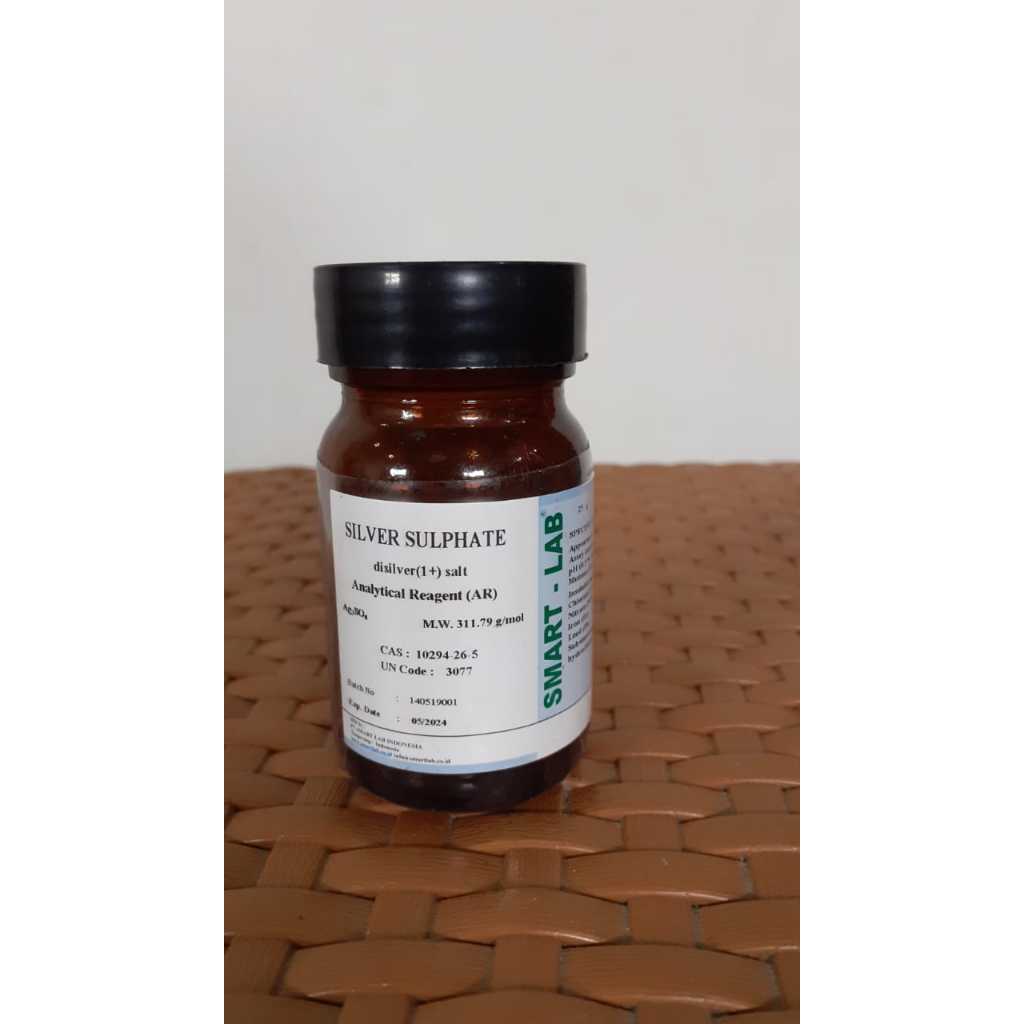 Jual SILVER SULPHATE 25 GR AR A - 2045 [SMARTLAB] | Shopee Indonesia