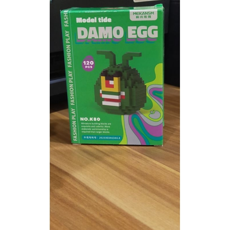 Jual Damo Egg Cartoon Series Building Blocks, Nano Bricks Mainan Balok ...
