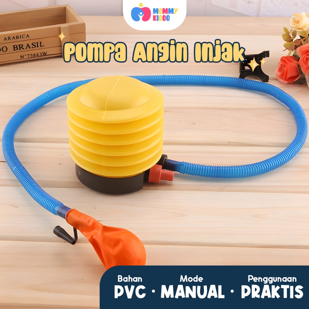 Jual MOMMYKIDDO Pompa Angin Injak Manual Pompa Angin Pompa Kolam Kursi ...