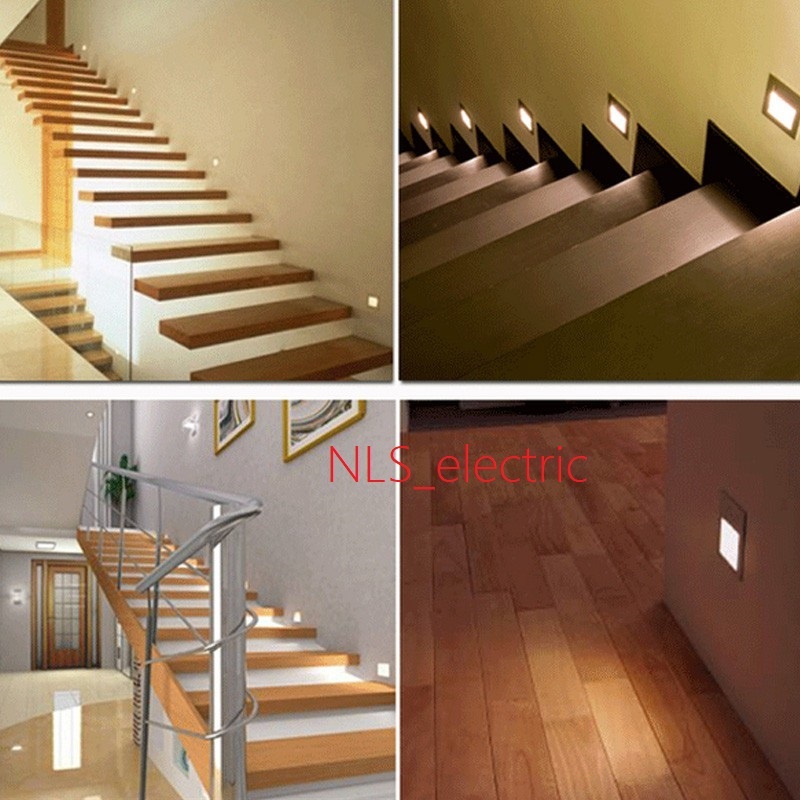 Jual Lampu LED Tembok Anak Tangga Dinding Step Light inbow tanam Wall ...