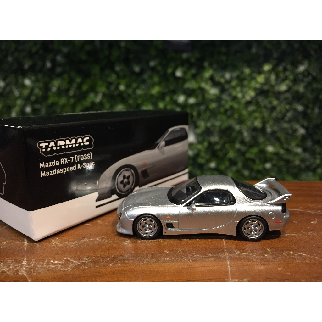 Jual T64G-012-SL - Tarmac Works 1/64 Mazda RX-7 FD3S Mazdaspeed A-Spec Silver Sto | Shopee Indonesia