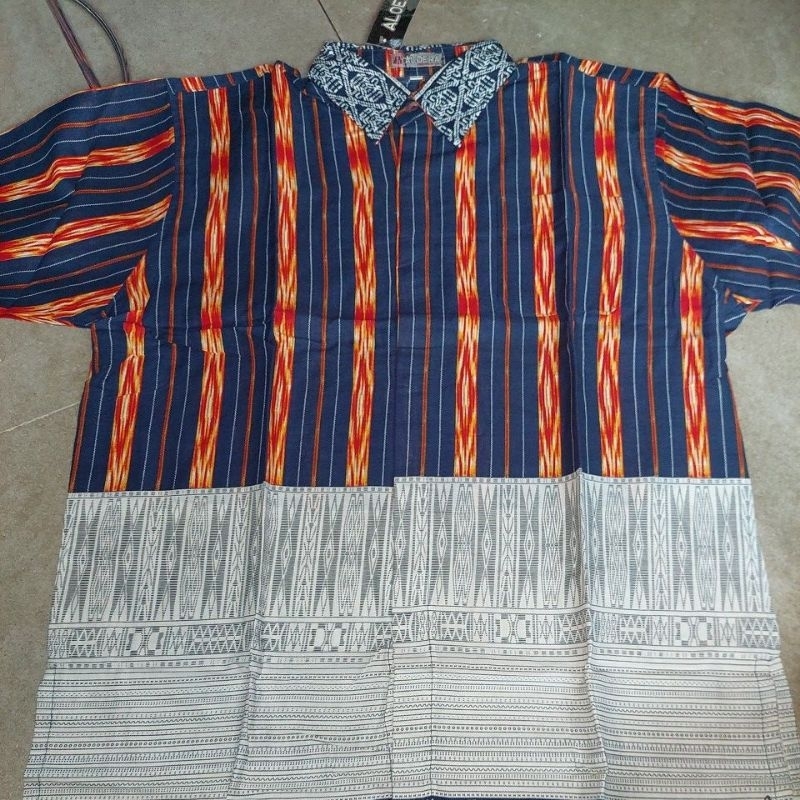 Jual Kemeja batik batak motif ulos free gelang setiap pembelian 2 ...