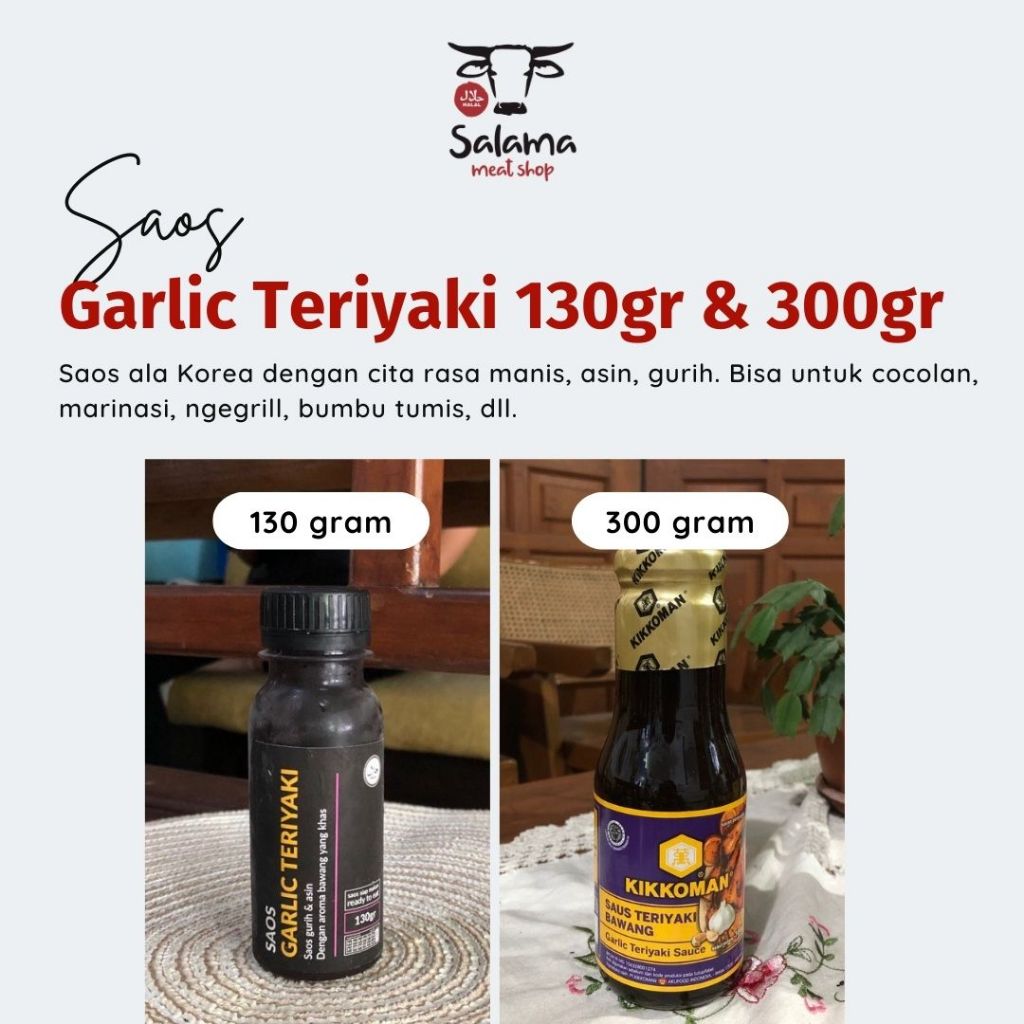Jual Saos All Varian 130gr & 300gr (BBQ, Blackpepper, Bulgogi, Garlic ...