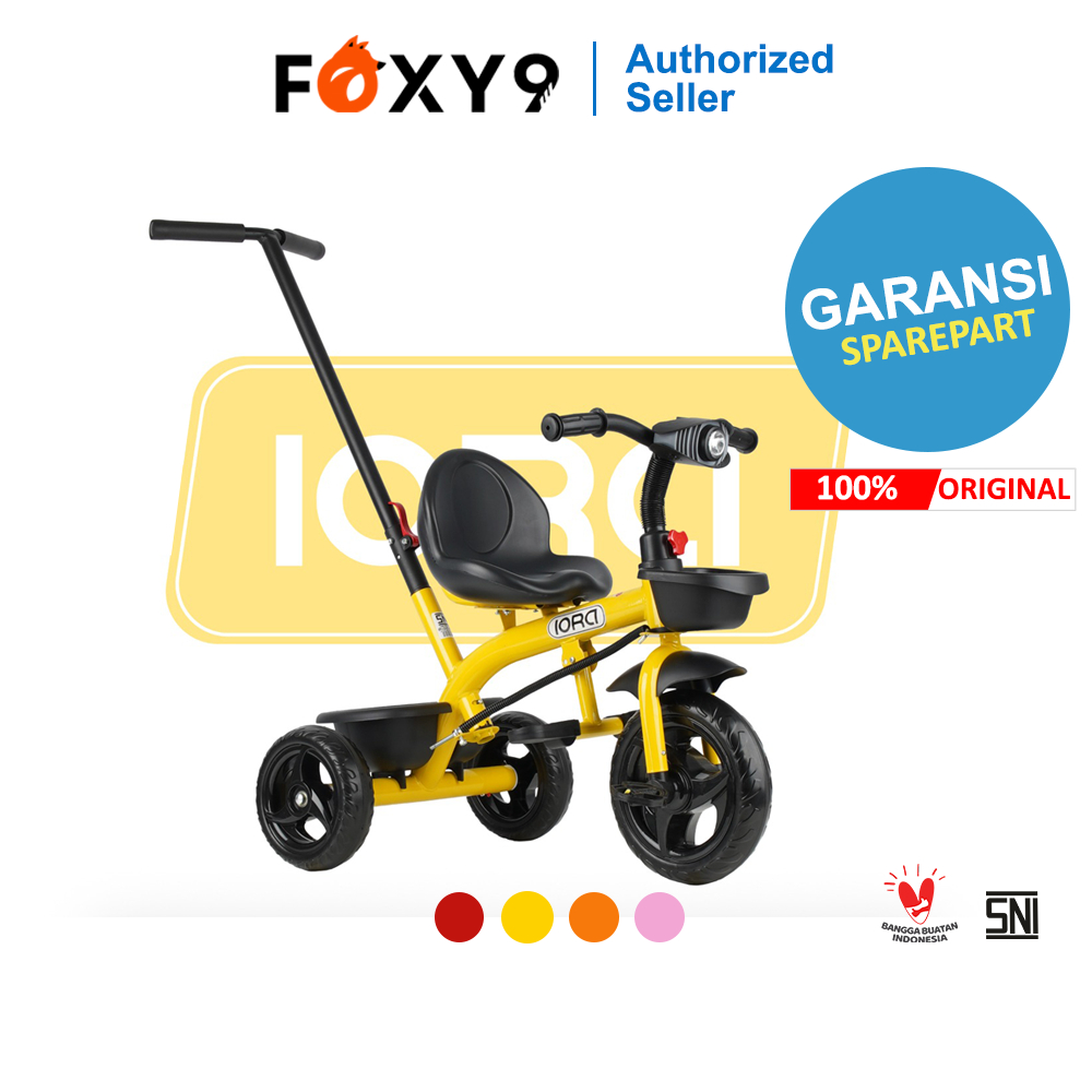 Jual Sepeda Roda Tiga Anak Tricycle Stroller PMB IORA T28 | Shopee ...