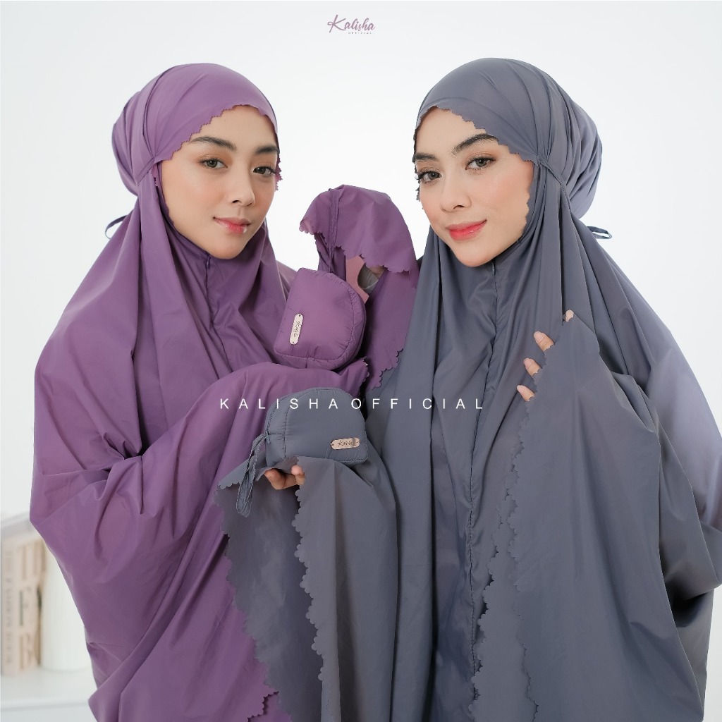 Jual Mukena Traveling Mini Pouch Abya Mukena Mini Parasut Mukena ...