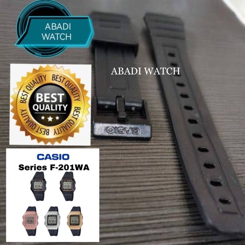 Jual Strap Tali Jam Casio F-201WA Strap Jam Casio F-201WA | Shopee Indonesia