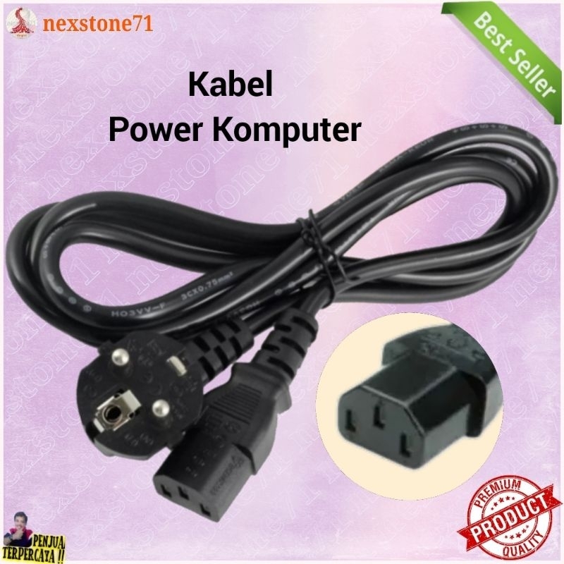 Jual Kabel Power PC _ Komputer | Shopee Indonesia