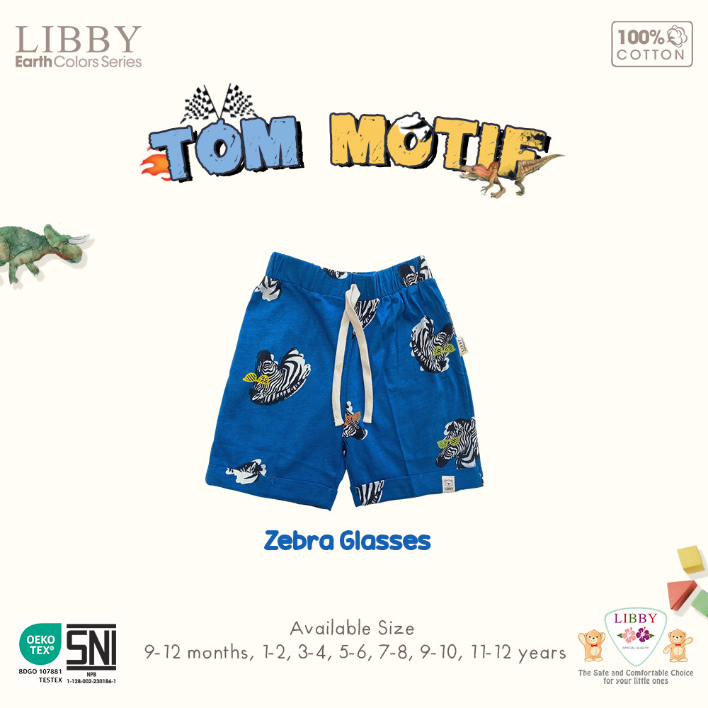Jual Libby Tom Short 9 Bulan - 8 Tahun Celana Pendek Denim / Anak Earth Series Unisex CBKS ...