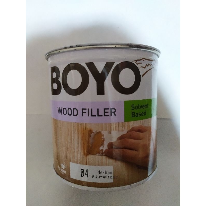 Jual Dempul kayu boyo wood filler 1 kg | Shopee Indonesia