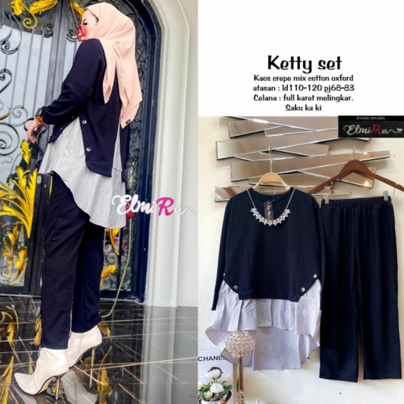 Jual ZOYA KETTY - KETHA SET ORI ELMIRA | Shopee Indonesia
