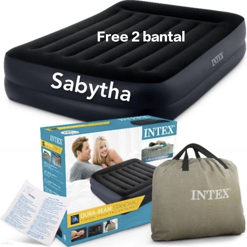 Jual INTEX Kasur Angin Otomatis - Kasur Angin Durabeam Queen Pillow ... Jual INTEX Kasur Angin Otomatis - Kasur Angin Durabeam Queen Pillow ...