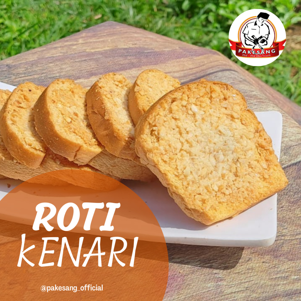 Jual ROTI KENARI KERING (PANGGANG) ISI 8 - Cemilan Khas Maluku Utara ...