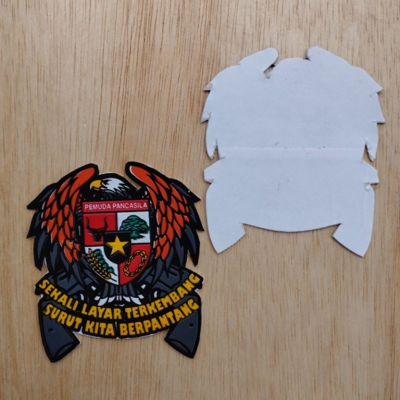 Jual sticker logo pemuda pancasila sayap oren - sticker motor dan mobil ...