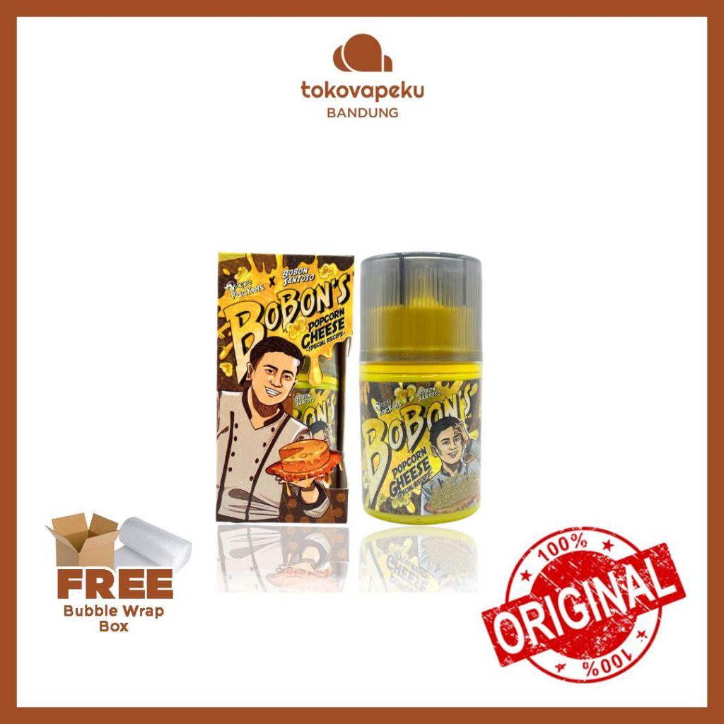 Jual BOBONS POPCORN CHEESE POWDER BOBONS 60ML ORIGINAL by BOBON SANTOSO ...