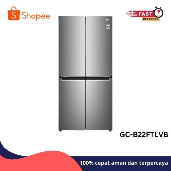 Jual Kulkas 4 Pintu LG GC-B22FTLVB 464 liter Side by Side LG 4 Pintu GCB22 | Shopee Indonesia