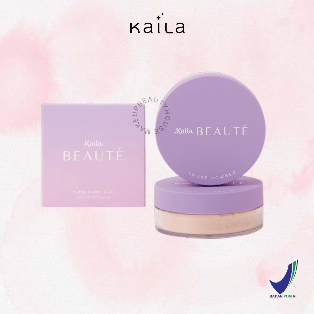 Jual KAILA Beaute Glow Come True Loose Powder 15gr | Shopee Indonesia