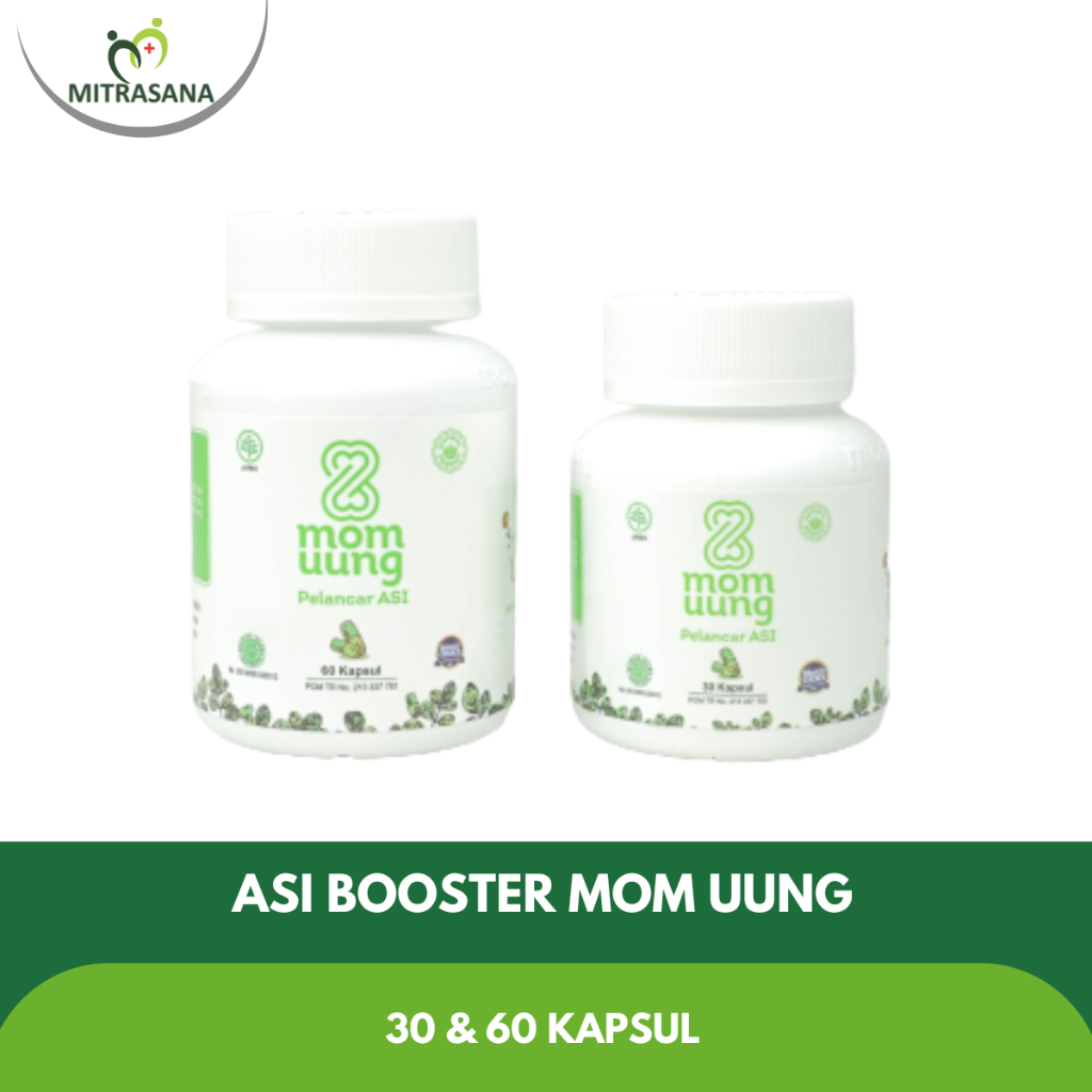 Jual Mom Uung Asi Booster Pelancar Asi isi 30 dan 60 Kapsul | Shopee ...