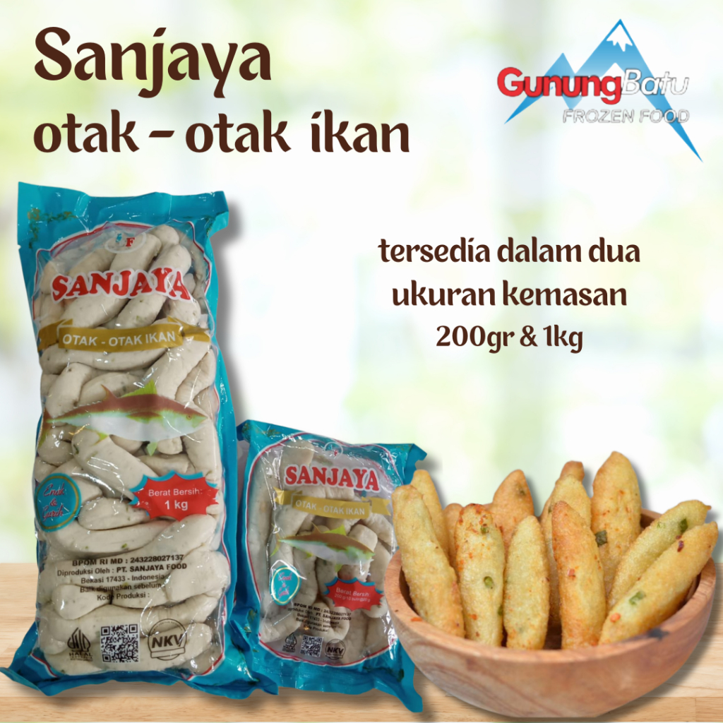 Jual SANJAYA OTAK-OTAK IKAN 200GR / 1KG | Shopee Indonesia