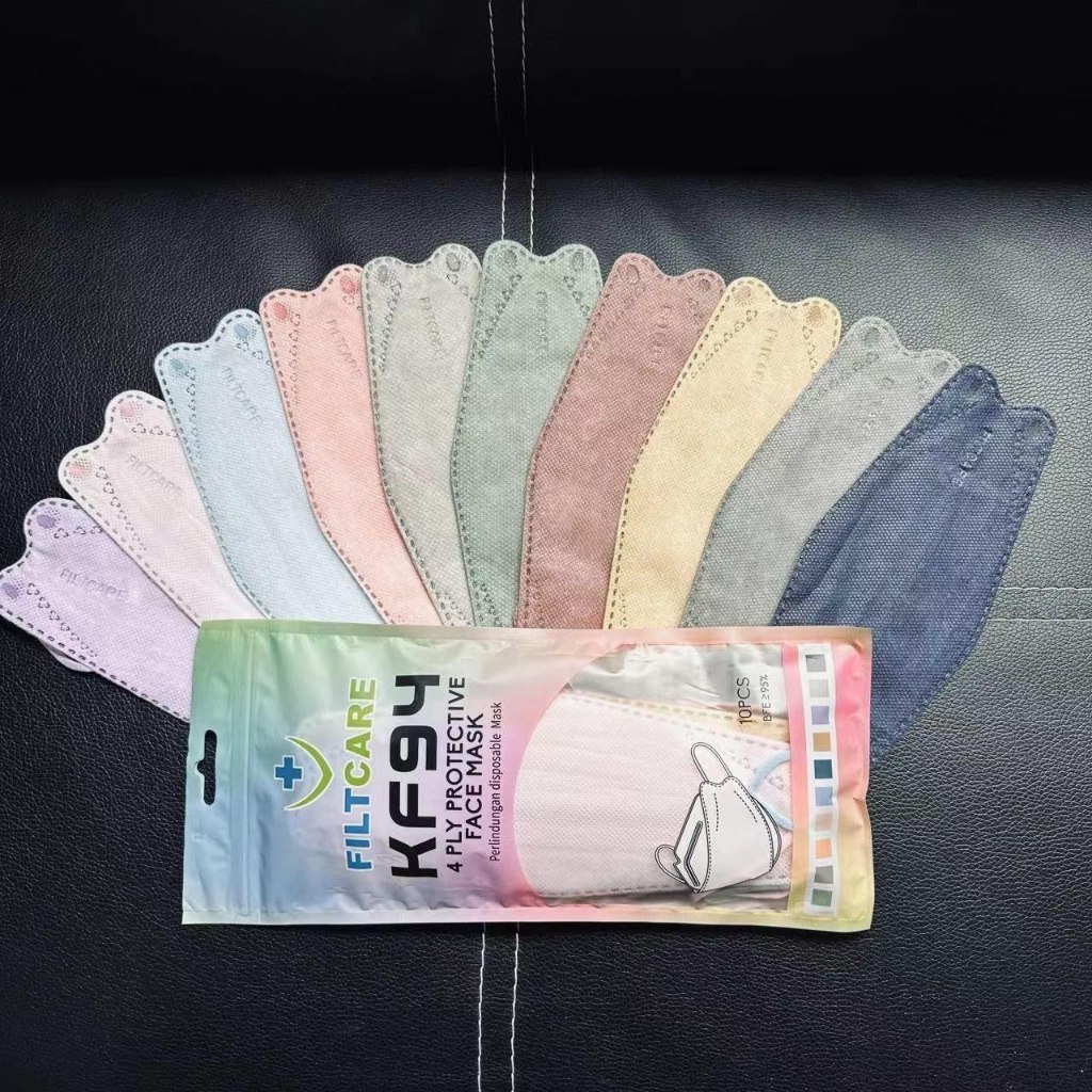 Jual Masker Korea KF94 3D Tali Senada dengan Masker Warna Warni | Shopee Indonesia