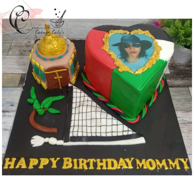 Jual Palestina Cake / Kue Ulang Tahun Palestina / Kue Ultah Palestine ...