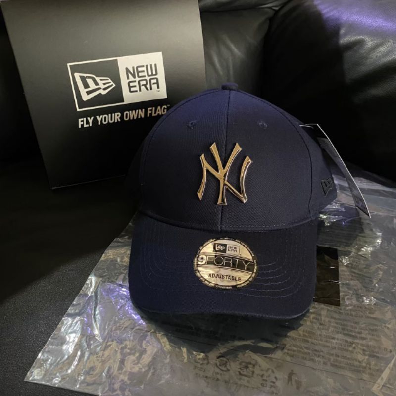 Jual TOPI BASEBALL NY MLB PLAT BESI | Shopee Indonesia
