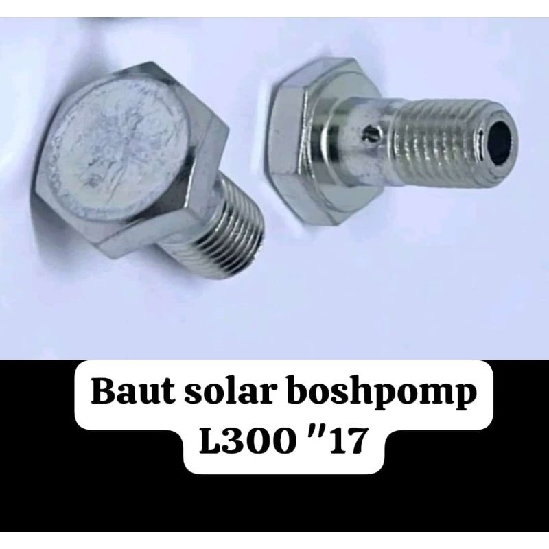 Jual Baut pembuangan solar/angin-angin dibospom L300 diesel | Shopee ...