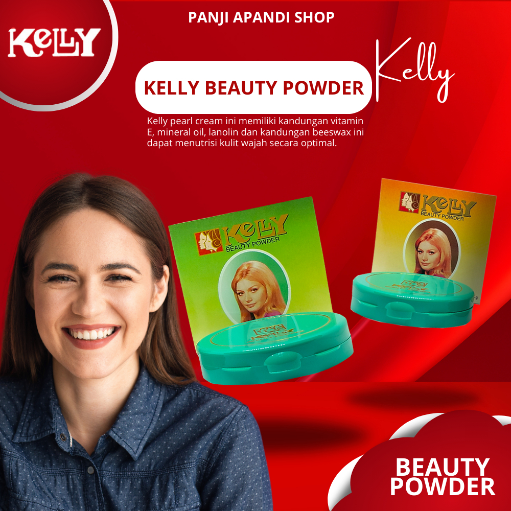 Jual Kelly Beauty Powder Compact Natural Kuning Langsat - Bedak Padat ...