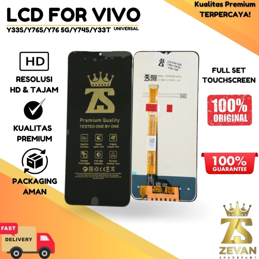 Jual LCD VIVO Y33S/Y76S/Y76 5G/Y74S/Y33T Universal | Shopee Indonesia