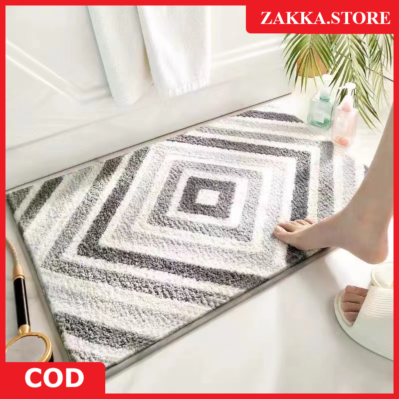 Jual Zakka Store Keset Kamar bulu lembut Aestetik 40x60 keset ruang ...