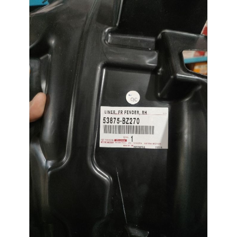Jual Liner Fender Spakbor Depan Grand Avanza Great Xenia Toyota ...