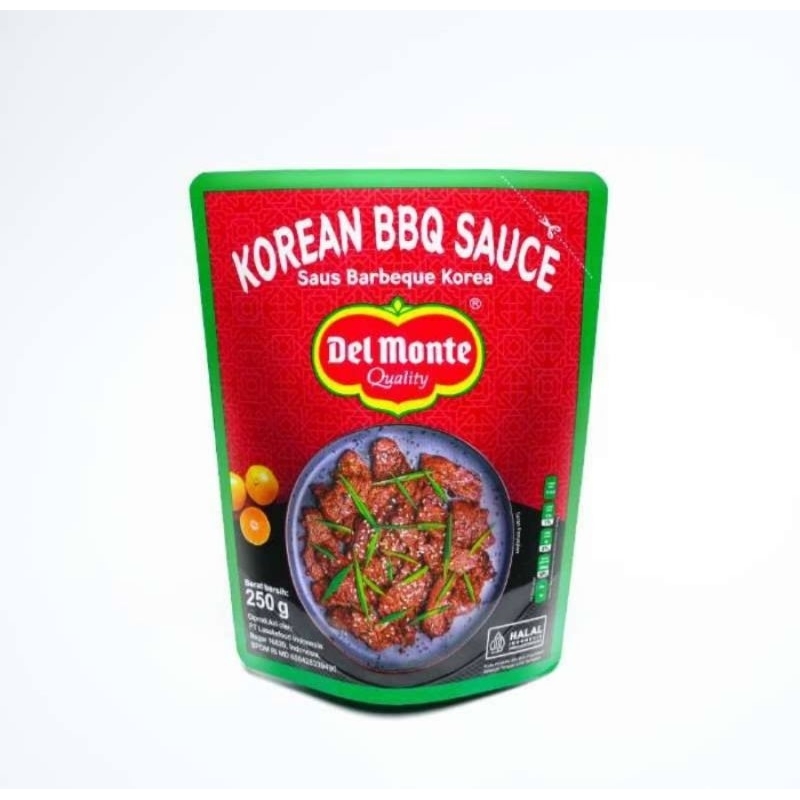 Jual Del Monte Korean BBQ Sause / Barbeque Saus 250 gr | Shopee Indonesia