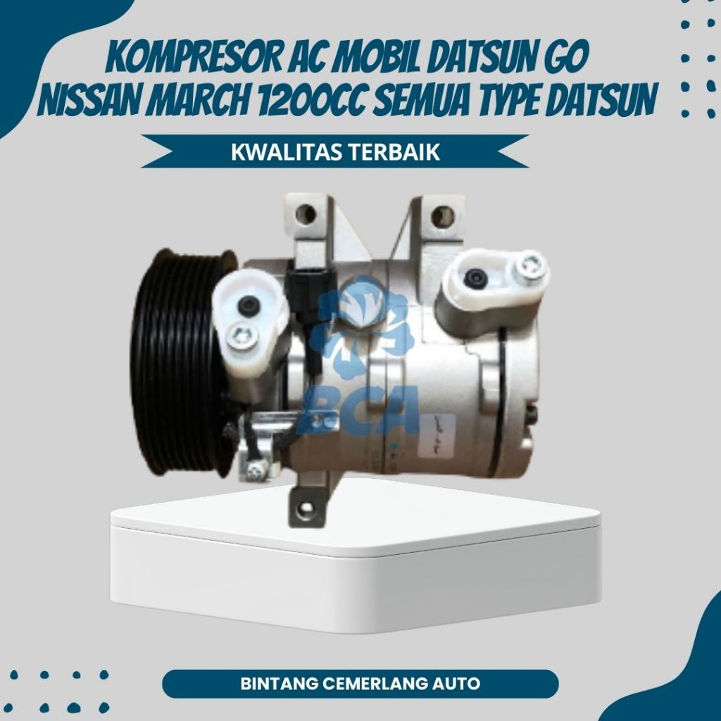 Jual COMPRESSOR KOMPRESOR AC Mobil Nissan March 1200CC KWALITAS TERBAIK ...