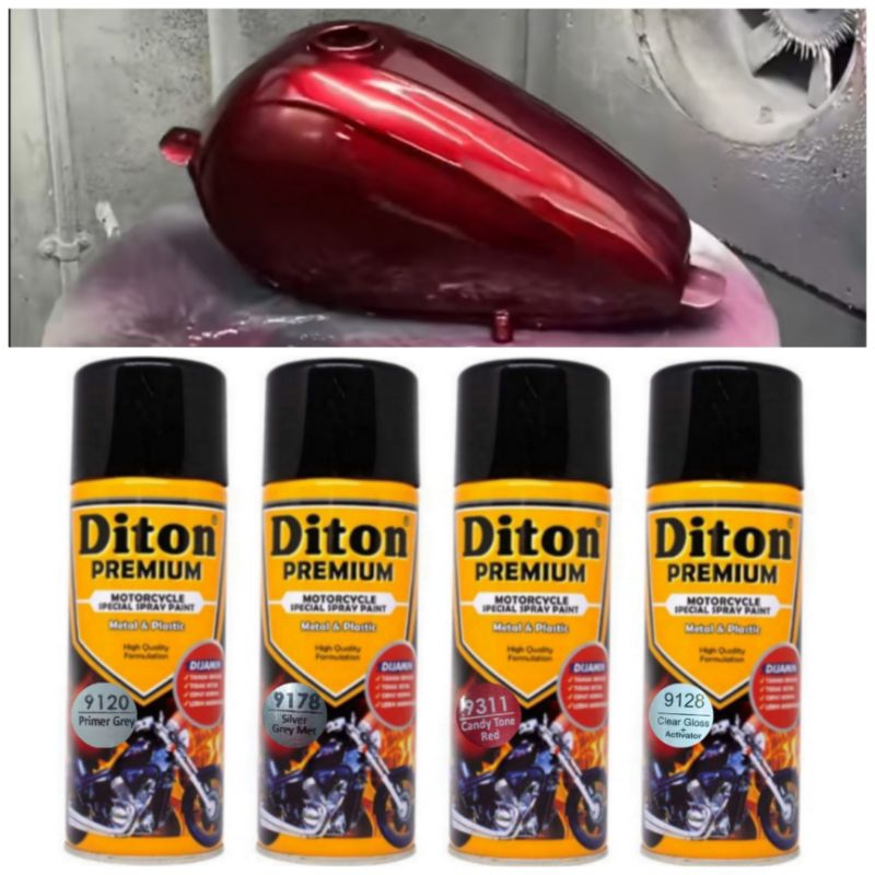 Jual pilok pilox diton premium MOONLIGHT RED pilox pylox cat pilox ...