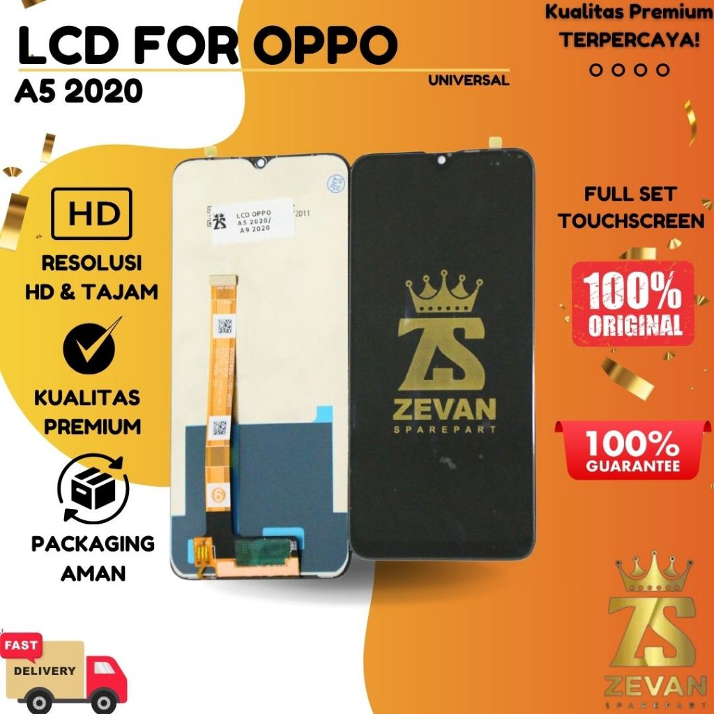 Jual LCD OPPO A52 2020/A72 2020/ A92 2020 Universal Garansi Lem / Garansi Biasa | Shopee Indonesia